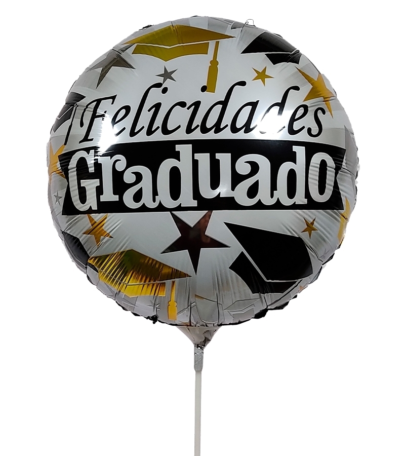 Globo de 18" Felicidades graduado - FLOREVENT