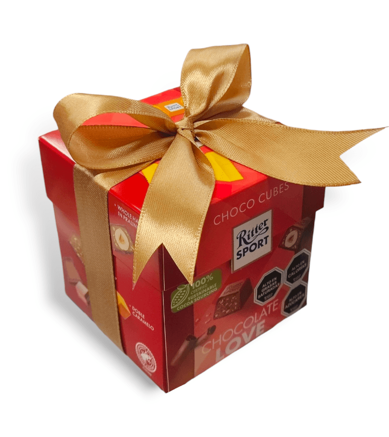 Chocolate choco cube tradicional 176g RITTER SPORT - FLOREVENT